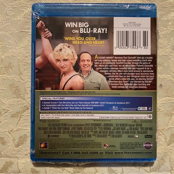 20th Century Studios | Media | Win Win Bluray Disc | Poshmark